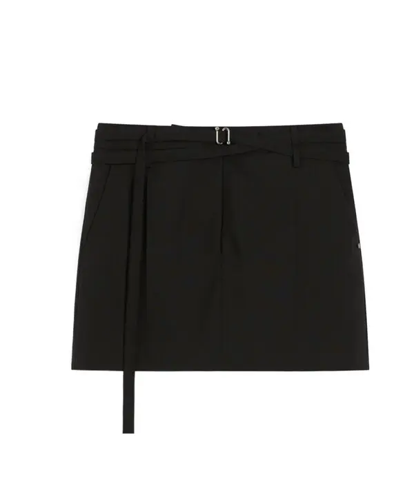 Sportmax Fify Mini Skirt - Black
