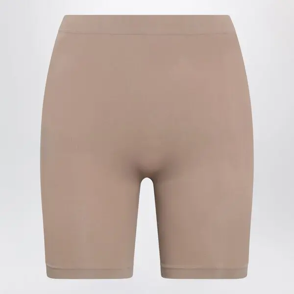 SKIMS Sculpt Seamless Mid-thigh Shaping Shorts - Brown