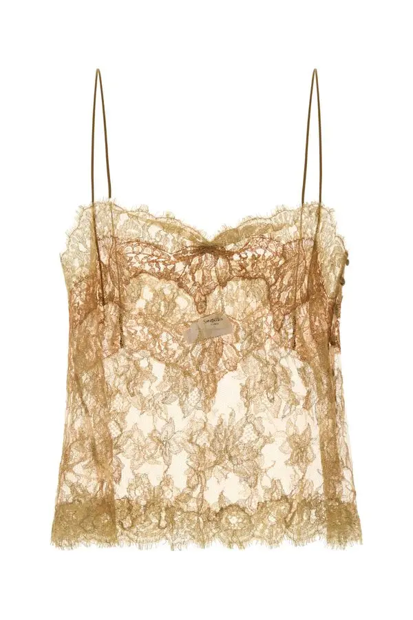 Saint Laurent Lace Top