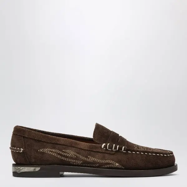 SEBAGO Dan El Paso Penny Loafers In Suede