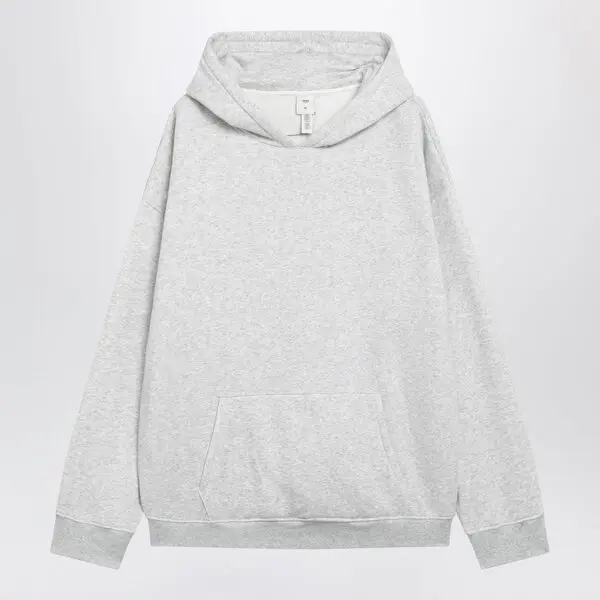 SKIMS Hooded Sweatshirt In Cotton Fleece - Grey