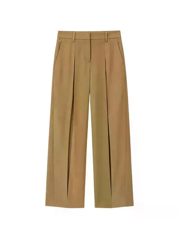 SEMICOUTURE Bridget Pleated Tailored Trousers