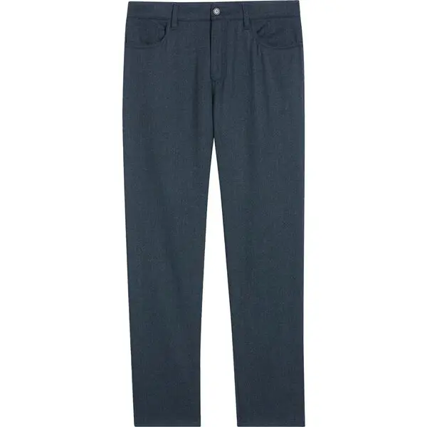 Canali Regular Fit Wool Five Pocket Pants