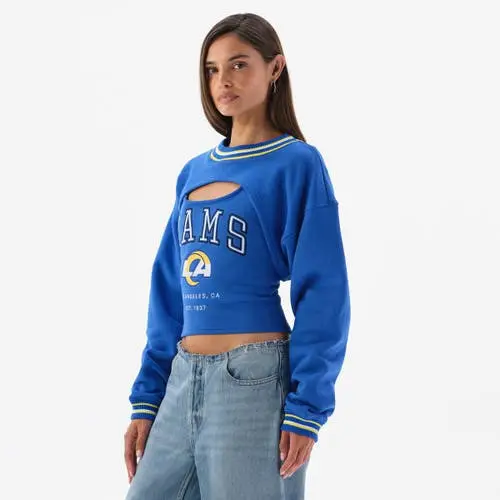 OFF SEASON Los Angeles Rams Fleece Shrug Cami