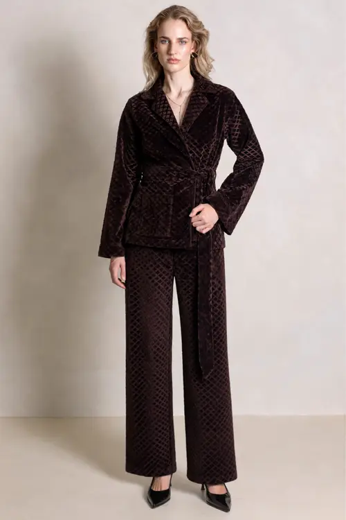 RAISHMA Alister Trousers - Brown