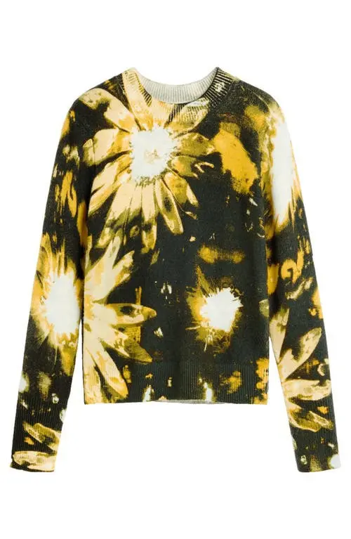 Desigual Floral Crewneck Sweater