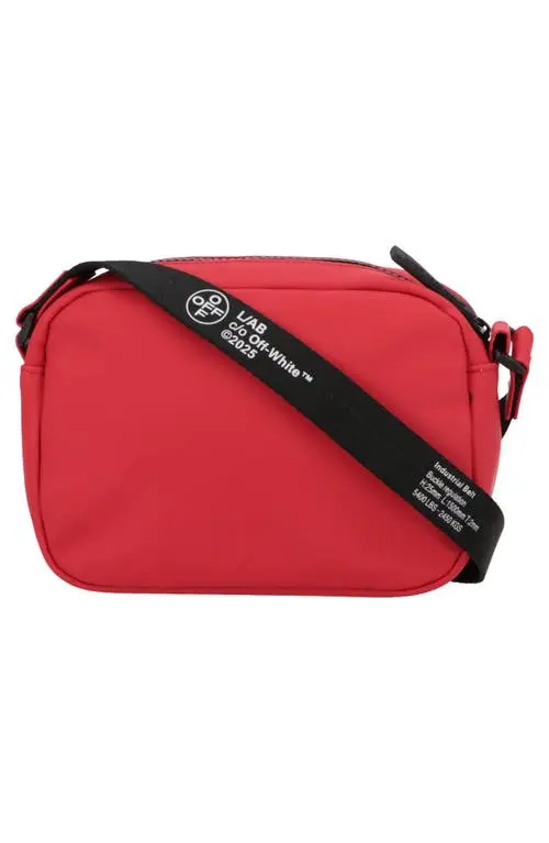 Off-White Avenue Faux Leather Crossbody Bag