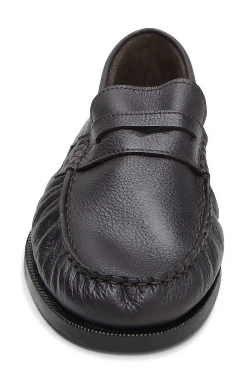 DUKE + DEXTER Ezra Leather Penny Loafer - Brown