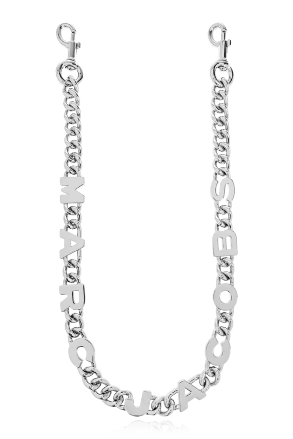 Marc Jacobs Massive Bag Strap - Silver
