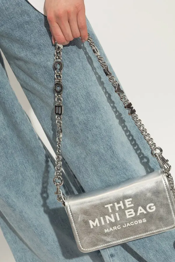 Marc Jacobs Massive Bag Strap - Silver