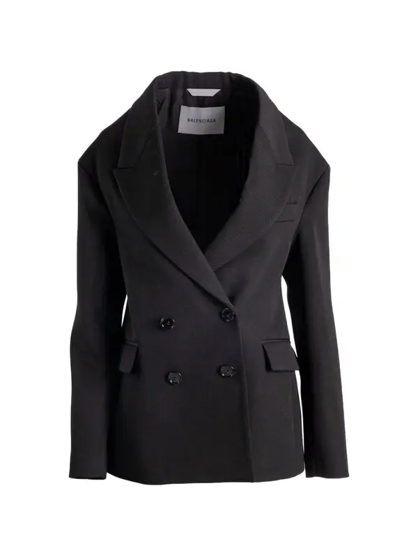 Balenciaga Wool Double-breasted Jacket