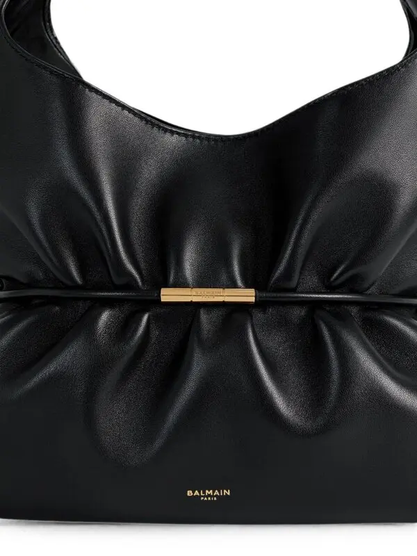 Balmain Sphynx Medium Leather Handbag