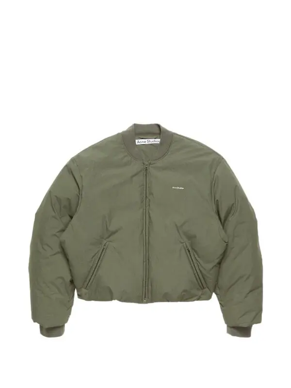 Acne Studios Cotton And Nylon Bomber Jacket - Multicolor