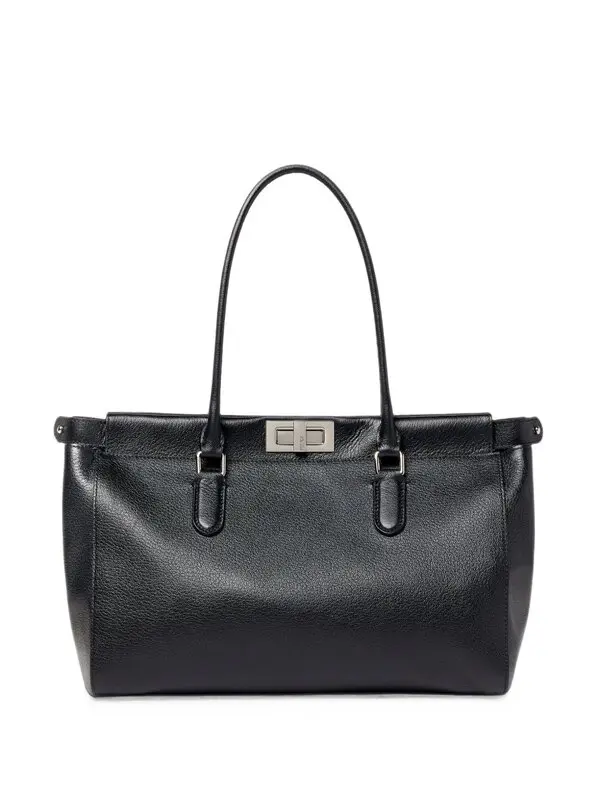 Fendi Peekaboo Small Leather Tote - Multicolor