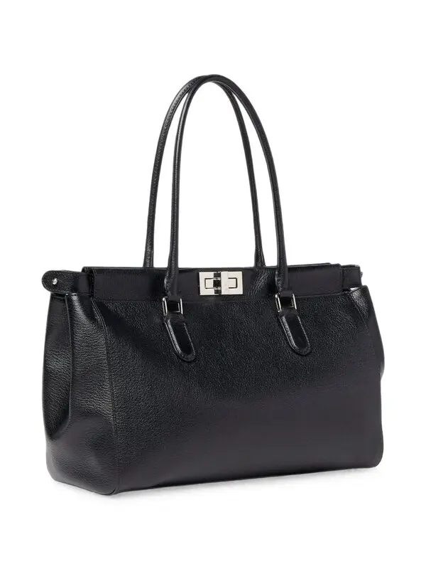 Fendi Peekaboo Small Leather Tote - Multicolor