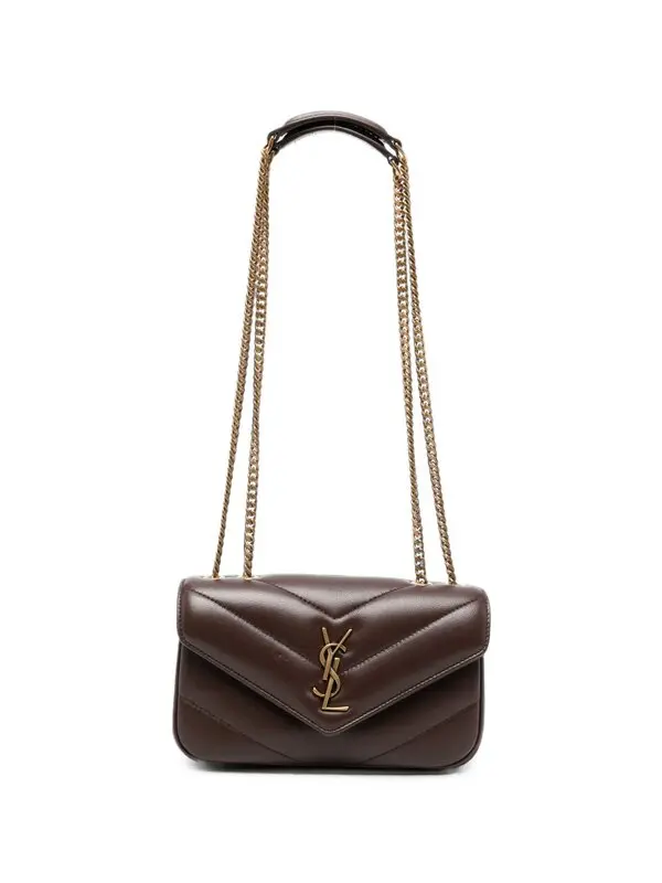 Saint Laurent Loulou Mini Suede Leather Shoulder Bag