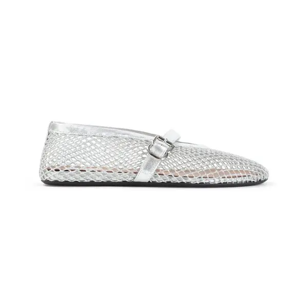 Alaïa Fishnet Ballerinas