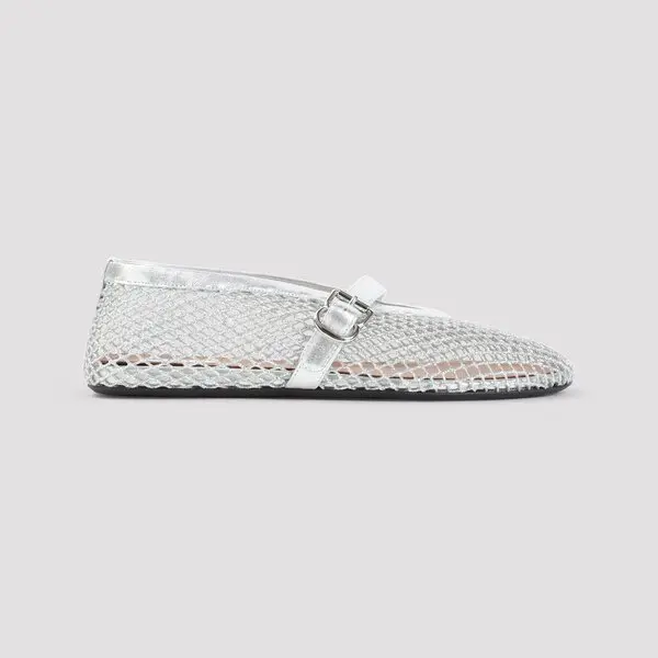 Alaïa Fishnet Ballerinas