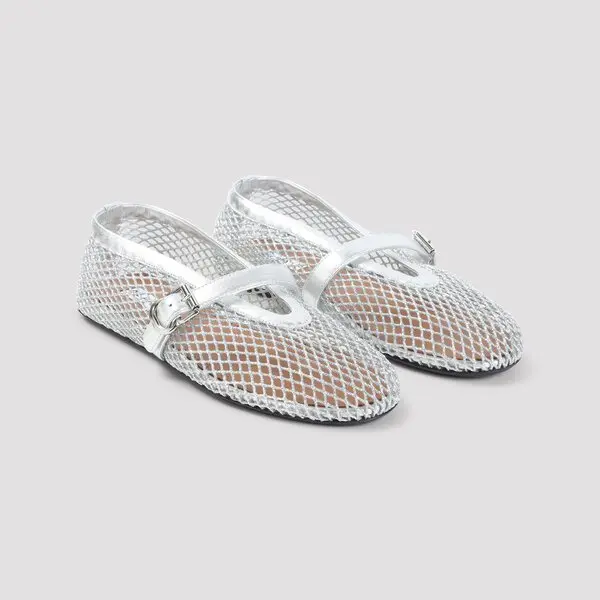 Alaïa Fishnet Ballerinas