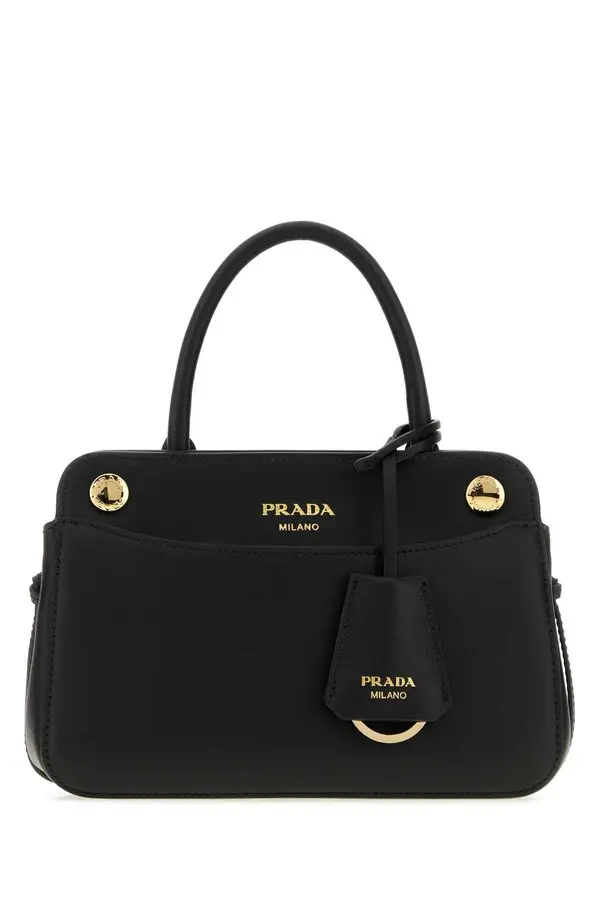 Prada Leather Mini Carry Handbag