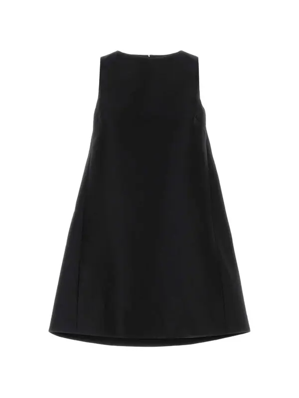 Balenciaga Wool And Silk A-line Dress