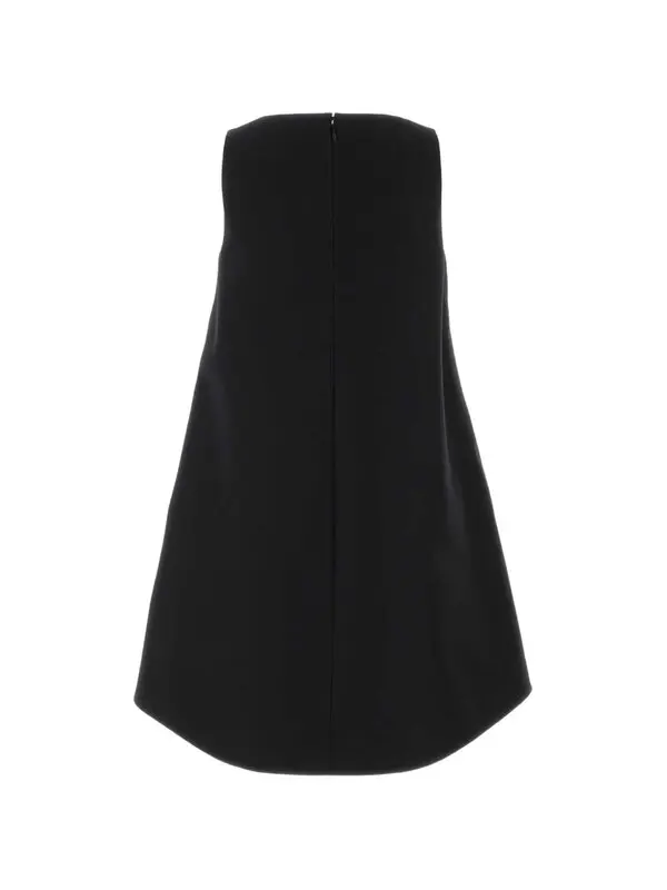 Balenciaga Wool And Silk A-line Dress