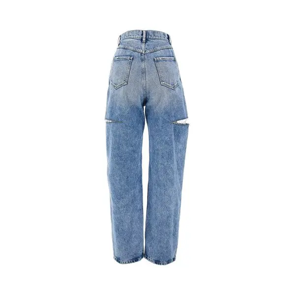 MAISON MARGIELA High-rise Jeans With Side Rips