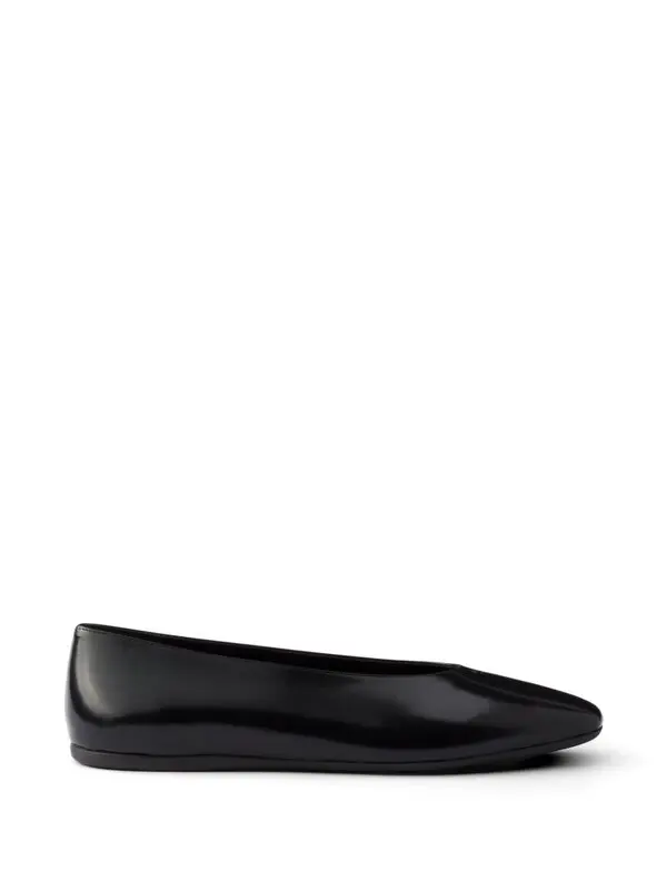 Prada Leather Ballet Flats