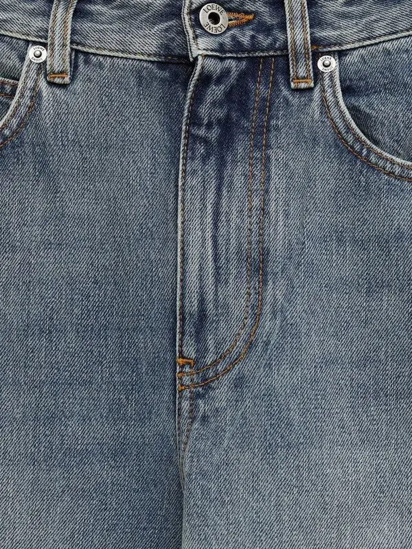 Loewe Anagram Denim Cotton Jeans