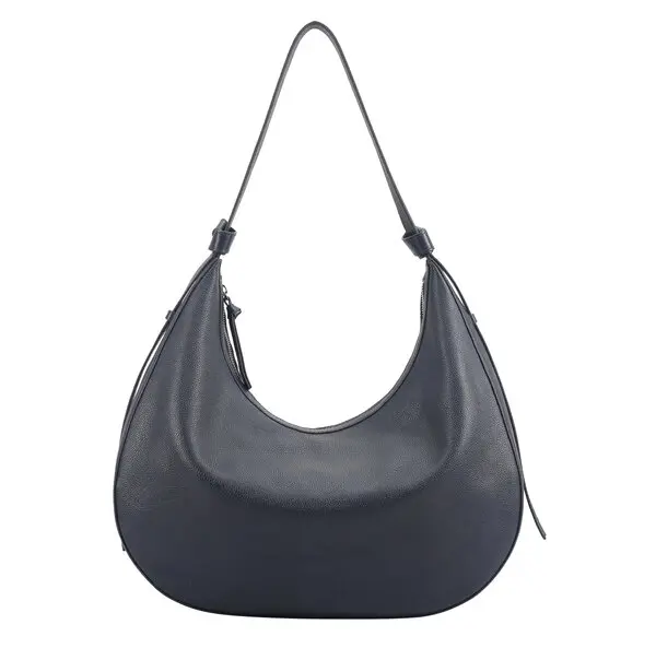LLOYD BAKER LONDON Michaela Leather Shoulder Bag - Blue