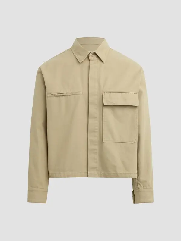 Hudson Jeans Cotton Twill Pocket Shirt Jacket - Winston