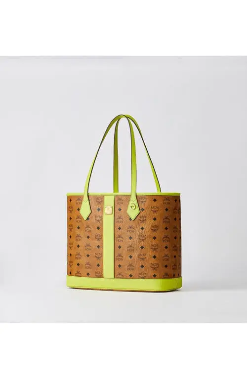 Mcm Medium New Liz Shopper In Visetos