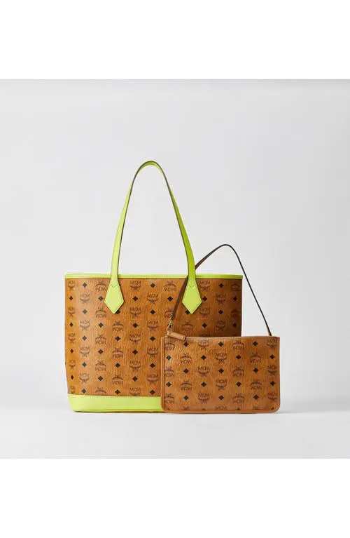 Mcm Medium New Liz Shopper In Visetos