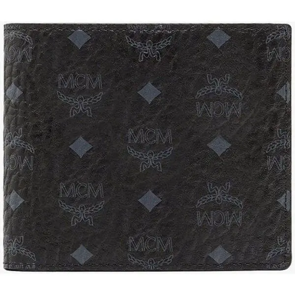 Mcm Bifold Wallet With Coin Pocket In Visetos Original