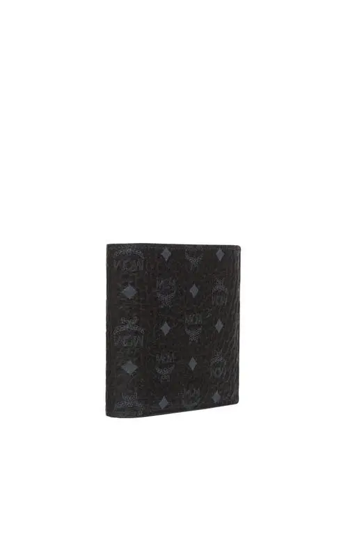 Mcm Bifold Wallet With Coin Pocket In Visetos Original