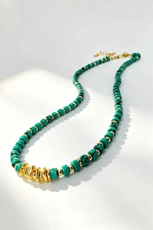 CLASSICHARMS Turquoise Beaded Necklace