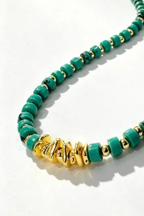 CLASSICHARMS Turquoise Beaded Necklace