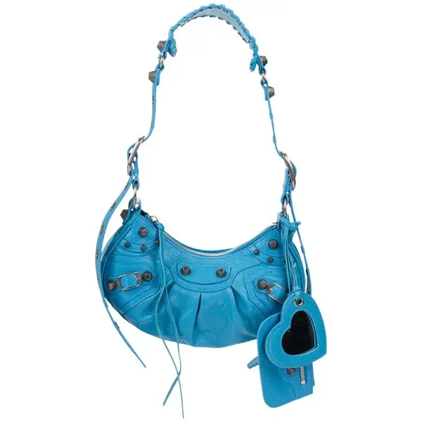Balenciaga Le Cagole Xs Shoulder Bag 'cyan - Green