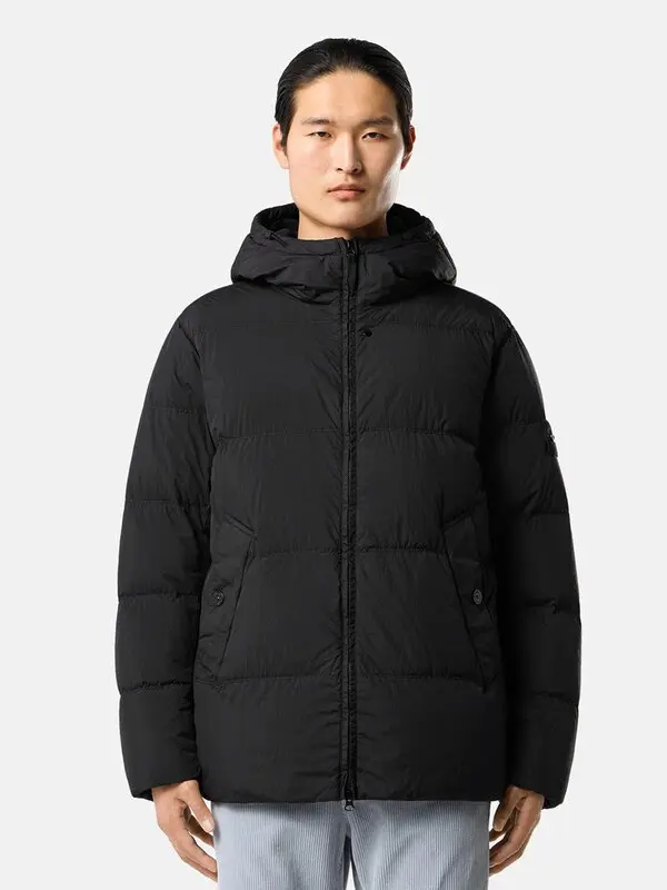Stone Island Piumino Resistente Al Vento Con Antigoccia