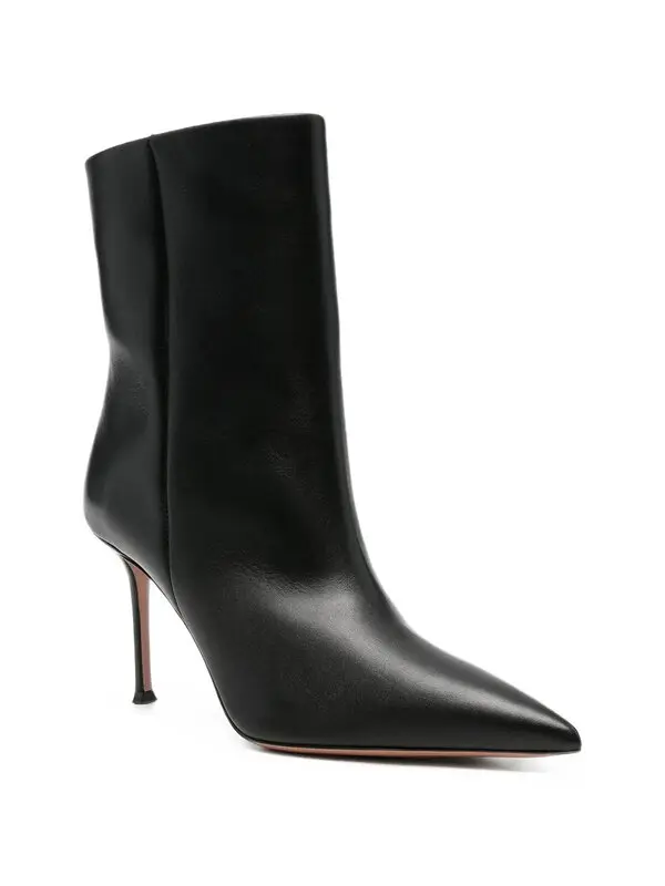 AQUAZZURA Stivaletti Harper 85 In Pelle