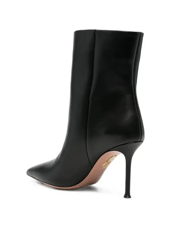 AQUAZZURA Stivaletti Harper 85 In Pelle