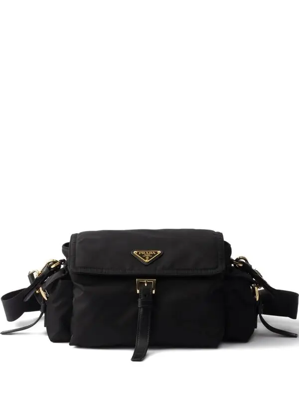 Prada Explore Medium Re-nylon Shoulder Bag With Flap
