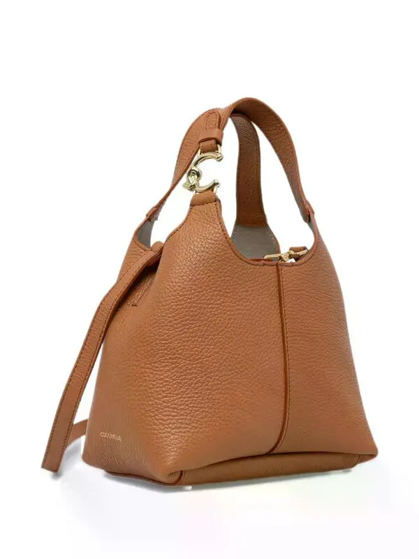 COCCINELLE Small C-easy Grained Leather Tote Bag