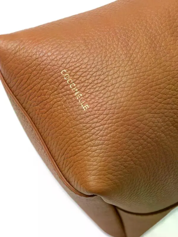 COCCINELLE Small C-easy Grained Leather Tote Bag