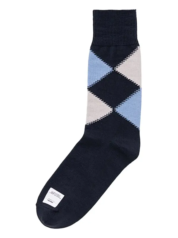 Visvim Calze Alte Diamante - Blue