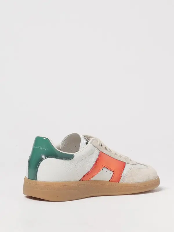 Santoni Leather Oly Pulse Sneakers