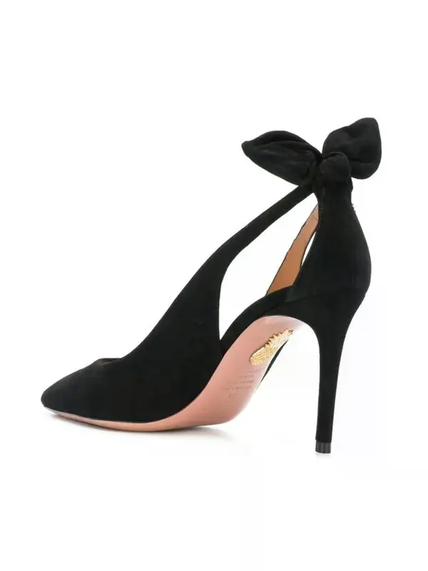 AQUAZZURA Bow Tie Pumps 105