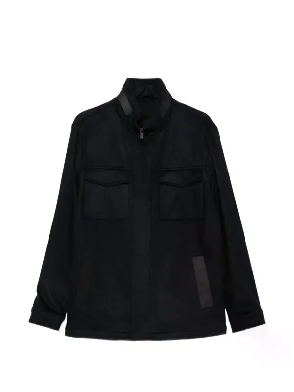 Corneliani Flap-pocket High-neck Jacket