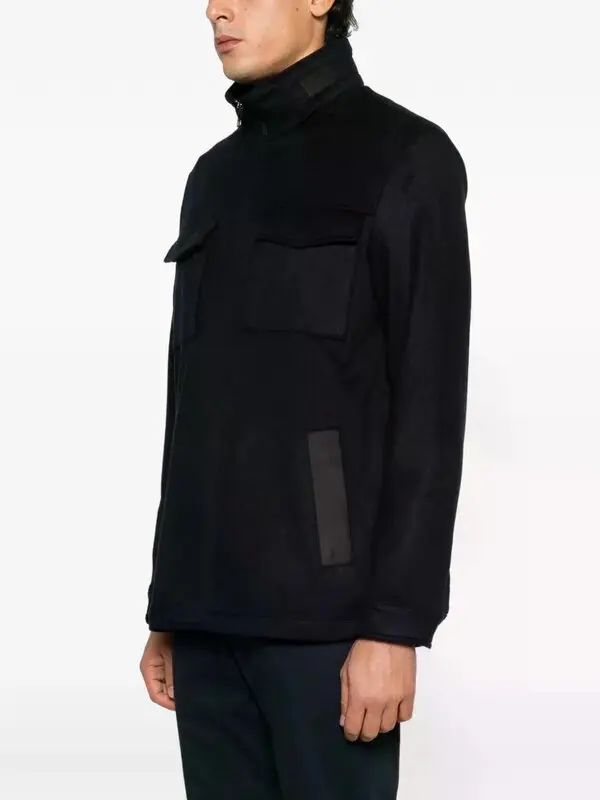 Corneliani Flap-pocket High-neck Jacket