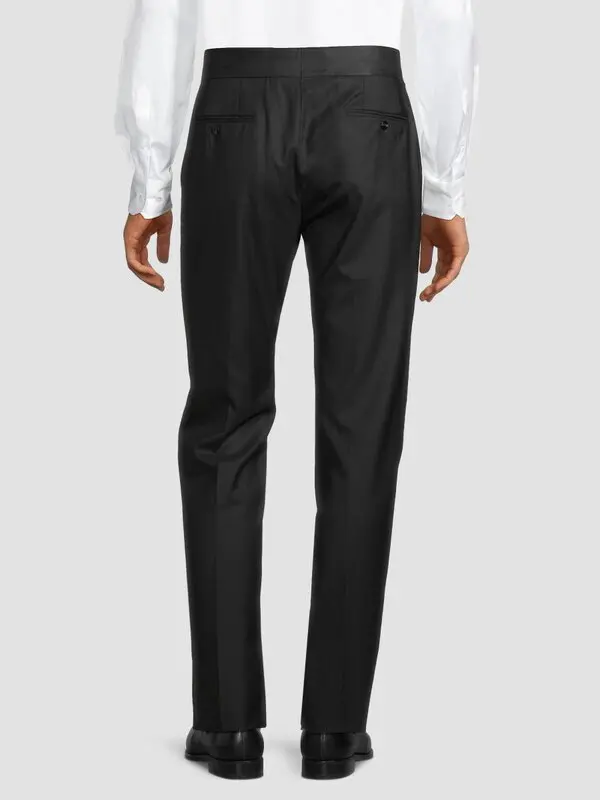Emporio Armani Wool Tuxedo Pants